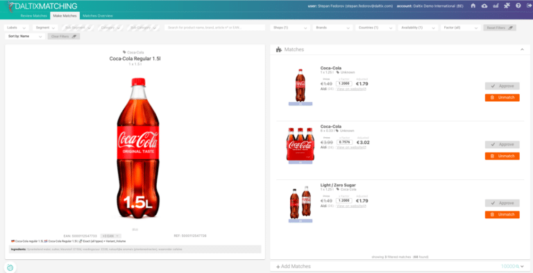 Quality Retail Data that Works - Daltix